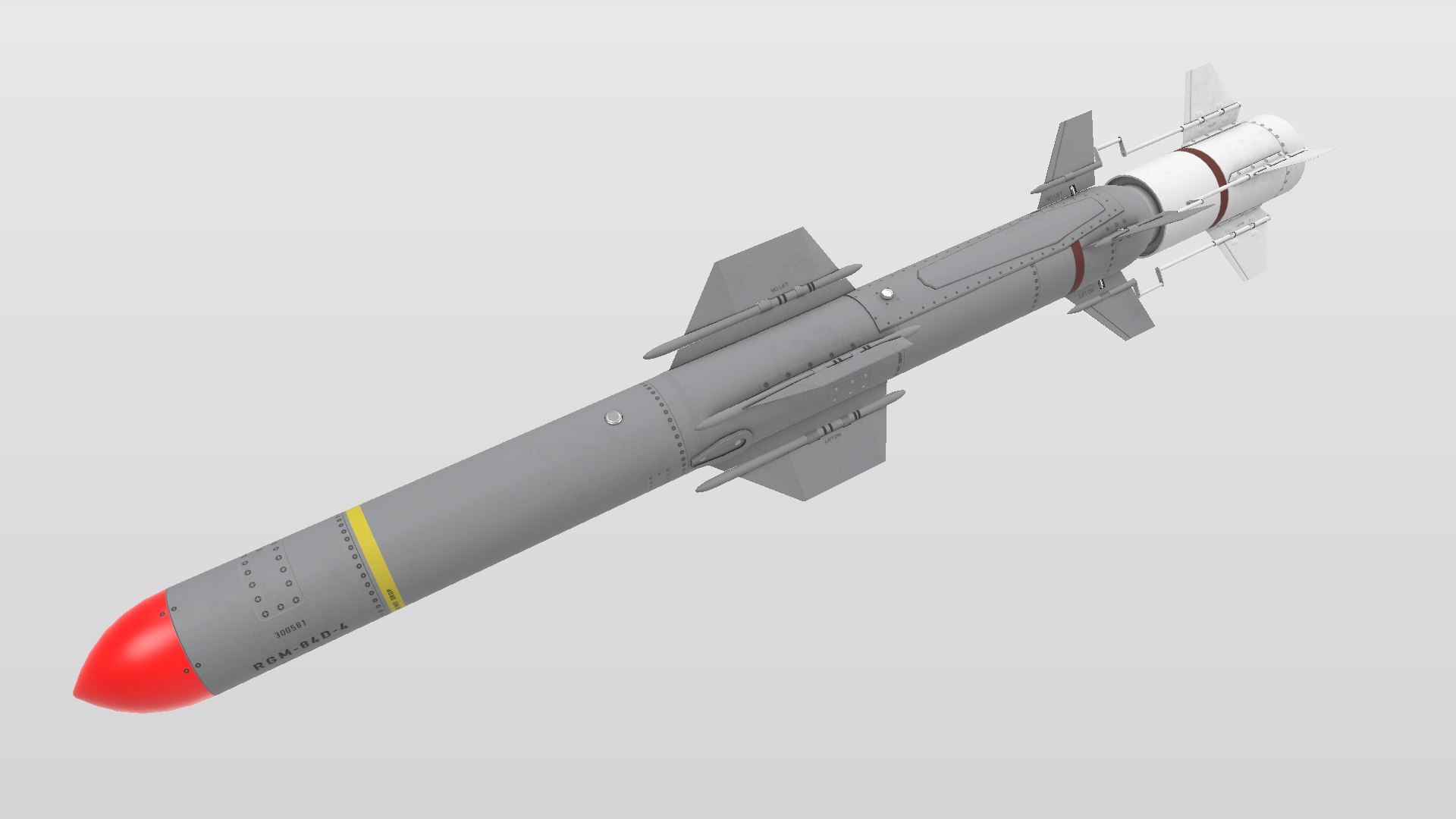 3D MK 141 Launcher And RGM 84 - TurboSquid 1975802