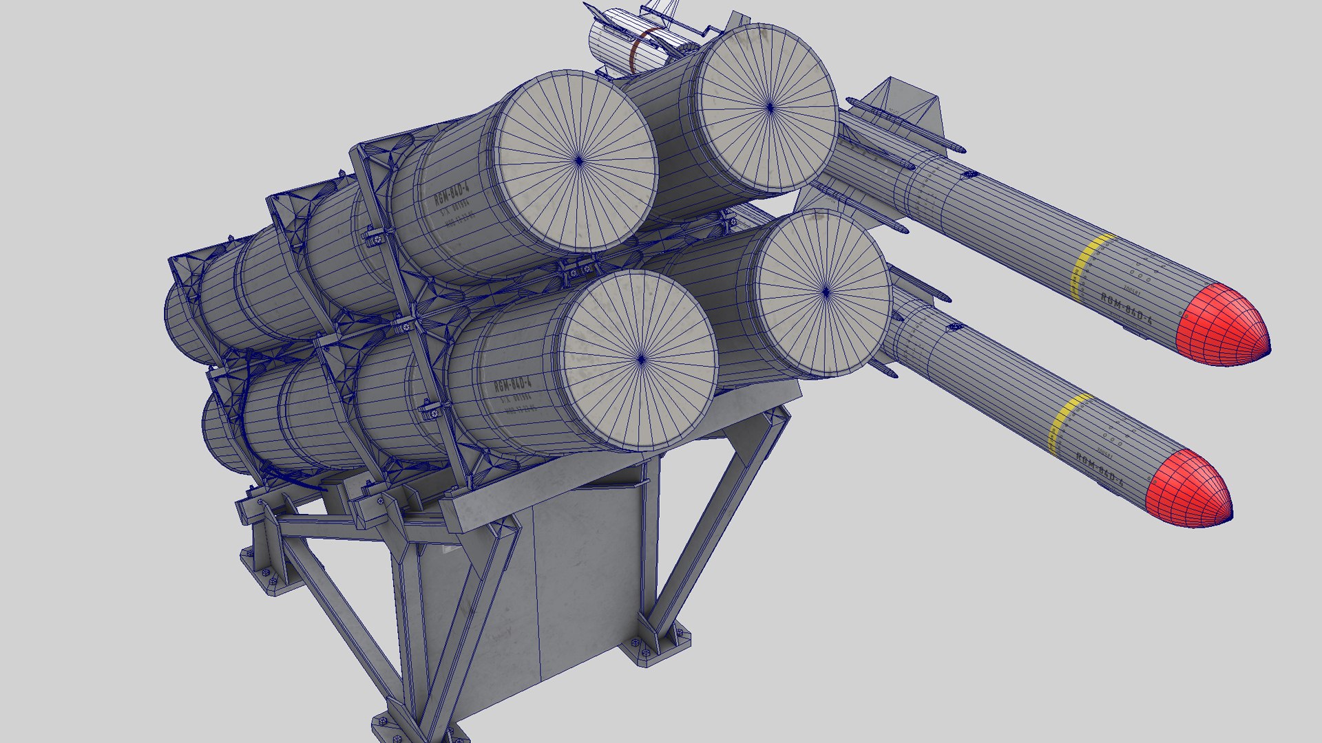 3D MK 141 Launcher And RGM 84 - TurboSquid 1975802