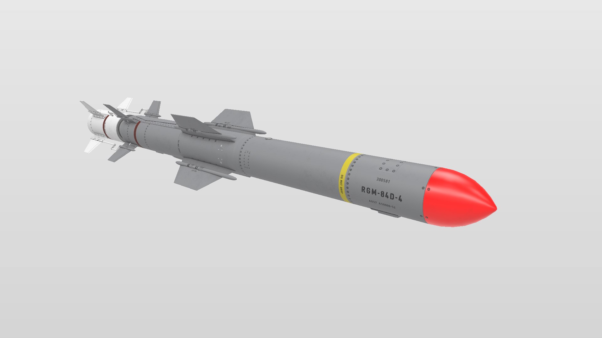 3D MK 141 Launcher And RGM 84 - TurboSquid 1975802