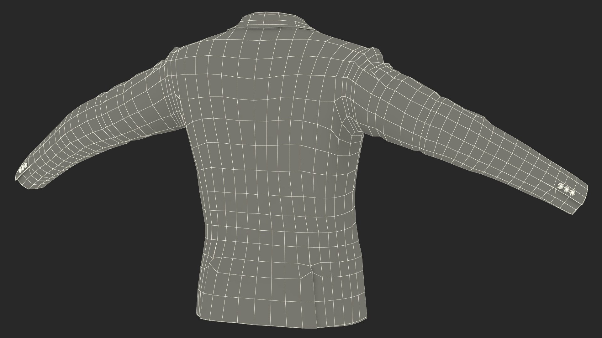 3D Mens Formal Suit Jacket - TurboSquid 2177336