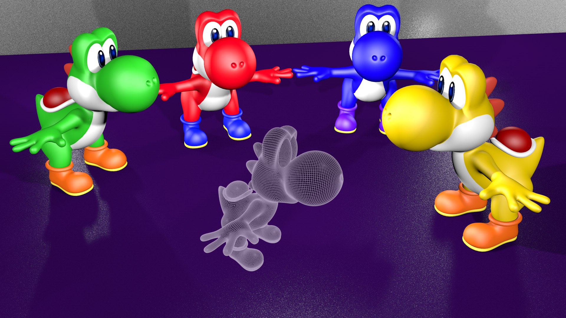Yoshi 3d Model