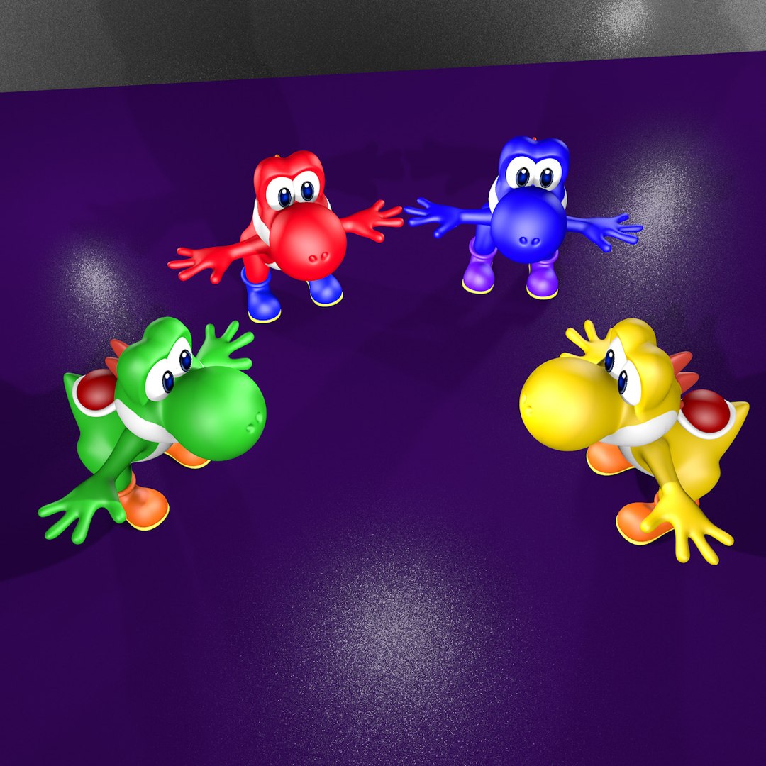 Yoshi 3d Model