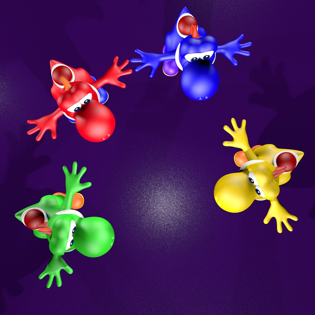 Yoshi 3d Model