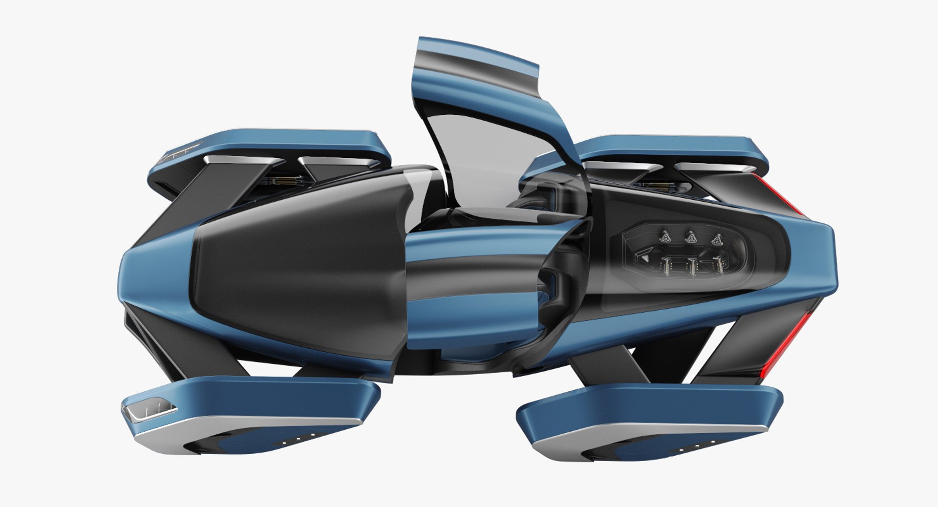 Hover car concept 3 model - TurboSquid 1336009