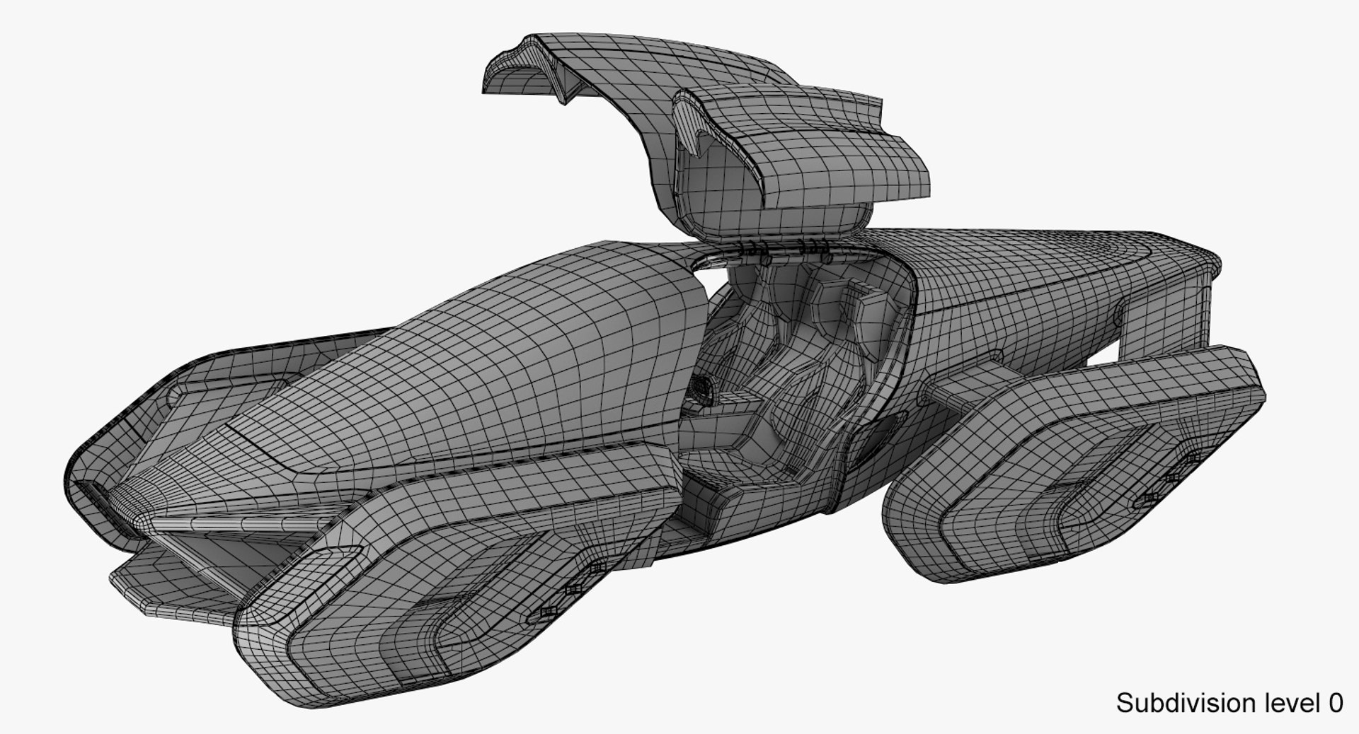 Hover car concept 3 model - TurboSquid 1336009