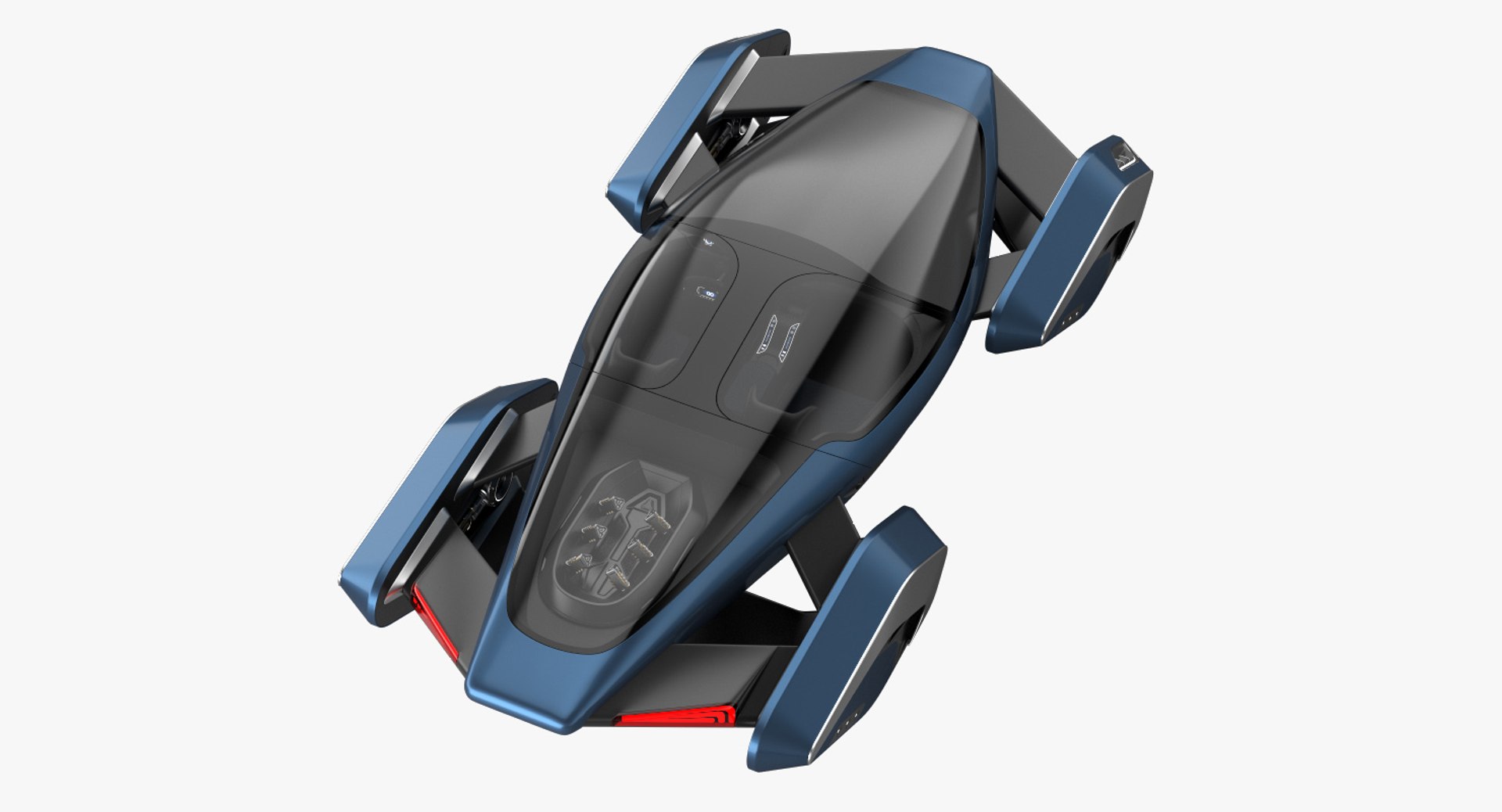Hover car concept 3 model - TurboSquid 1336009