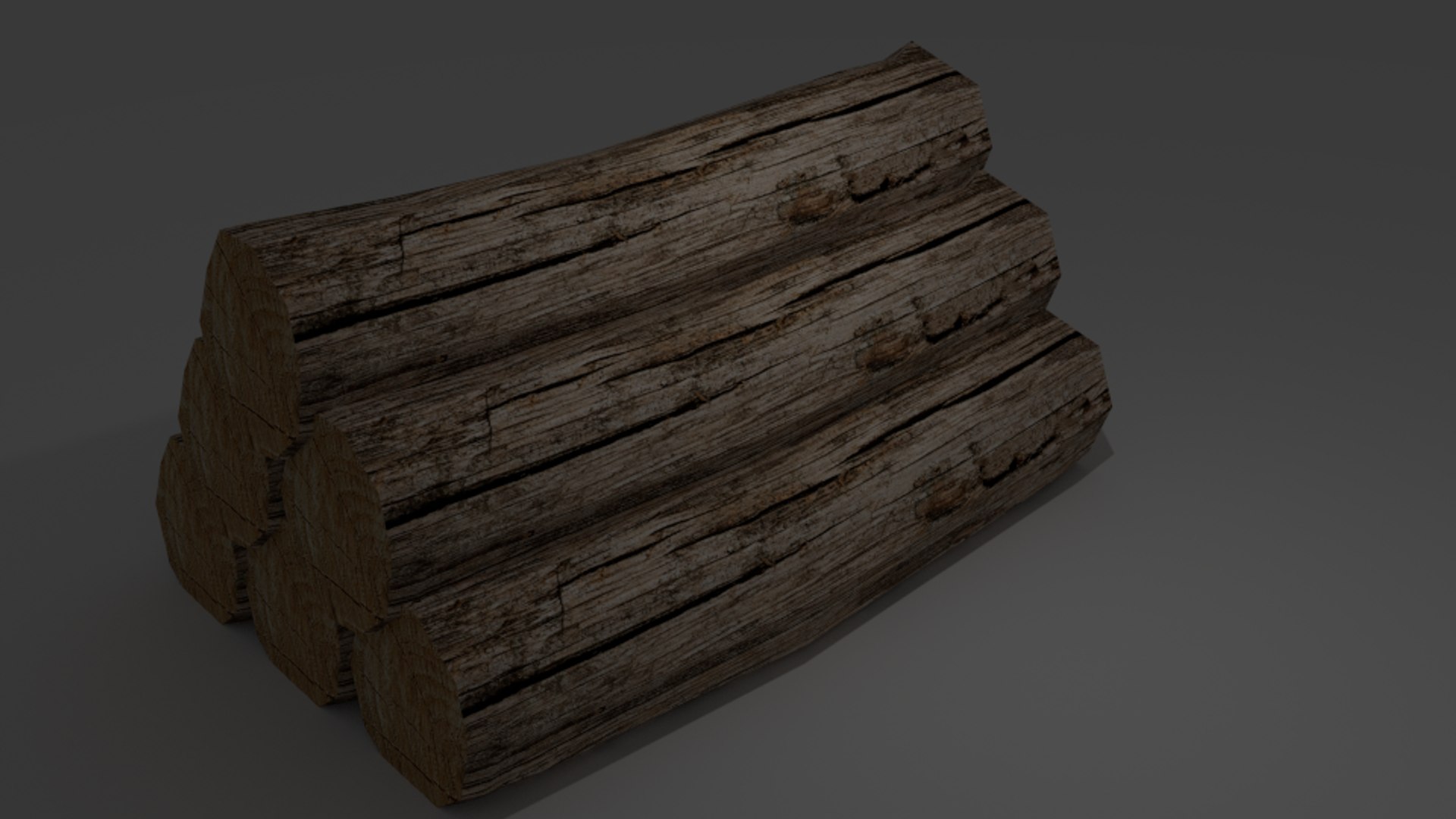 3d Model Tree Logs