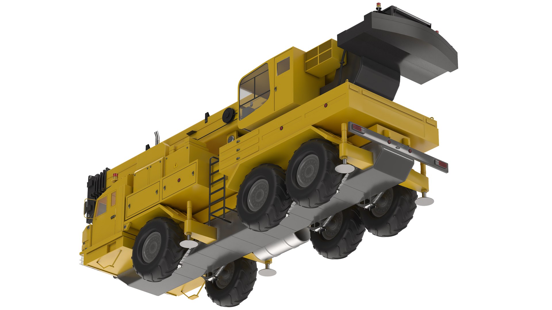 3D Mobile Crane Construction Vehicle Model - TurboSquid 2280269