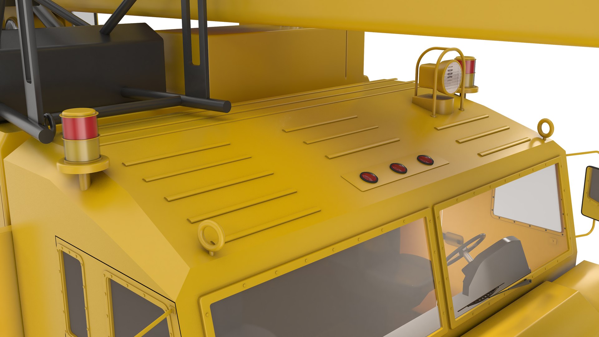 3D Mobile Crane Construction Vehicle Model - TurboSquid 2280269