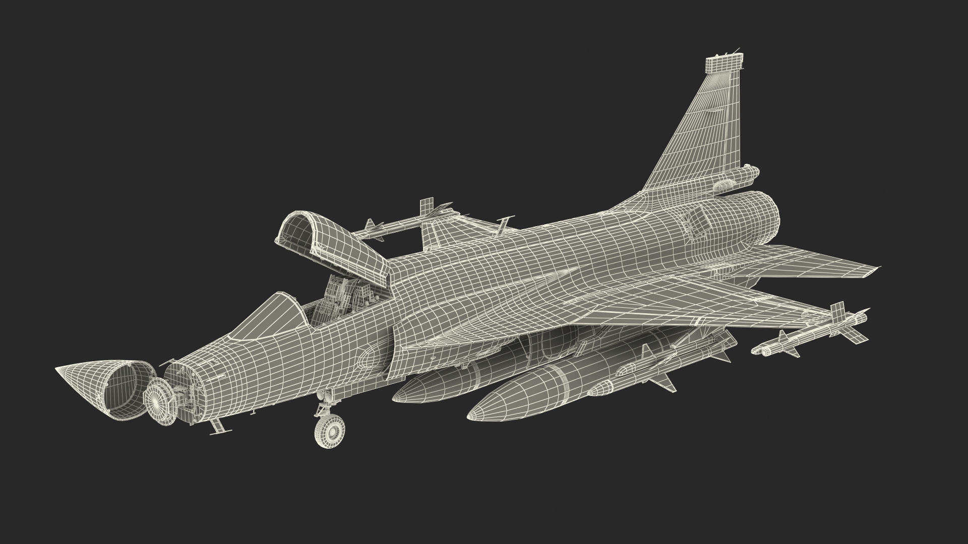 JF-17 Prototype With Armament 3D Model - TurboSquid 1791193