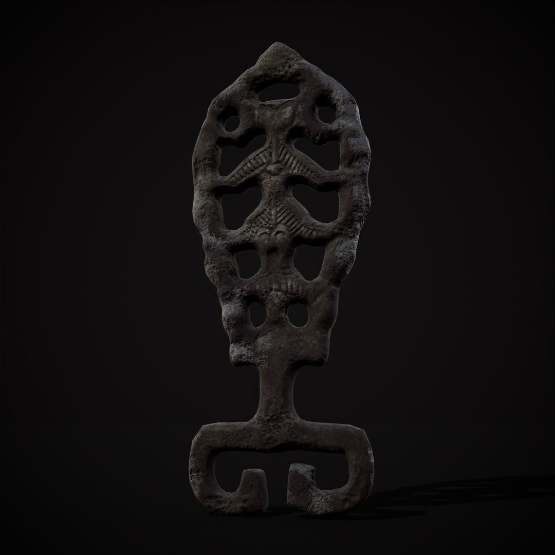 Viking Pendant Key 3D Model - TurboSquid 2095231