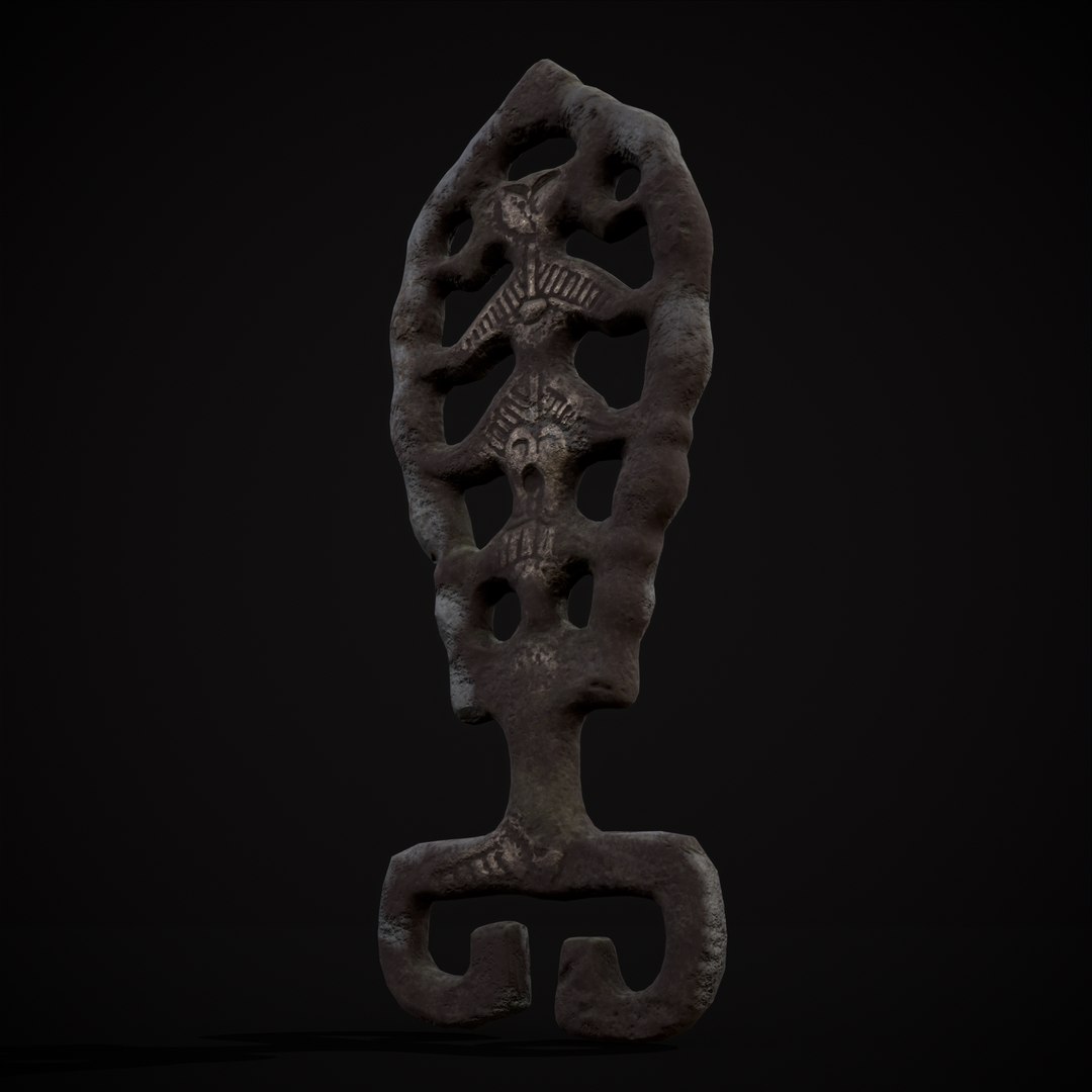 Viking Pendant Key 3D Model - TurboSquid 2095231