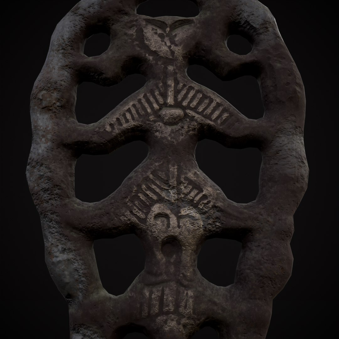 Viking Pendant Key 3D Model - TurboSquid 2095231