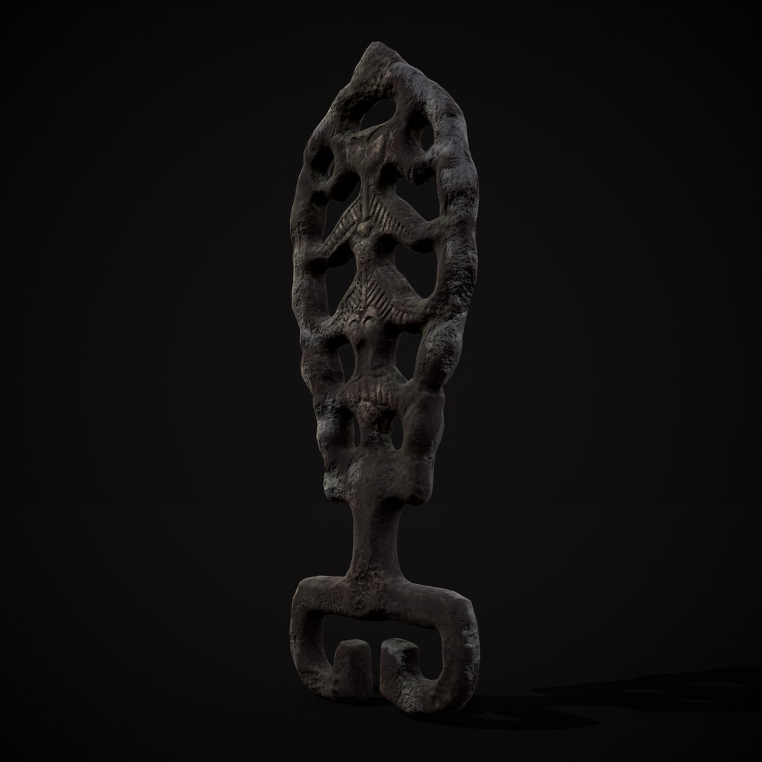 Viking Pendant Key 3D Model - TurboSquid 2095231