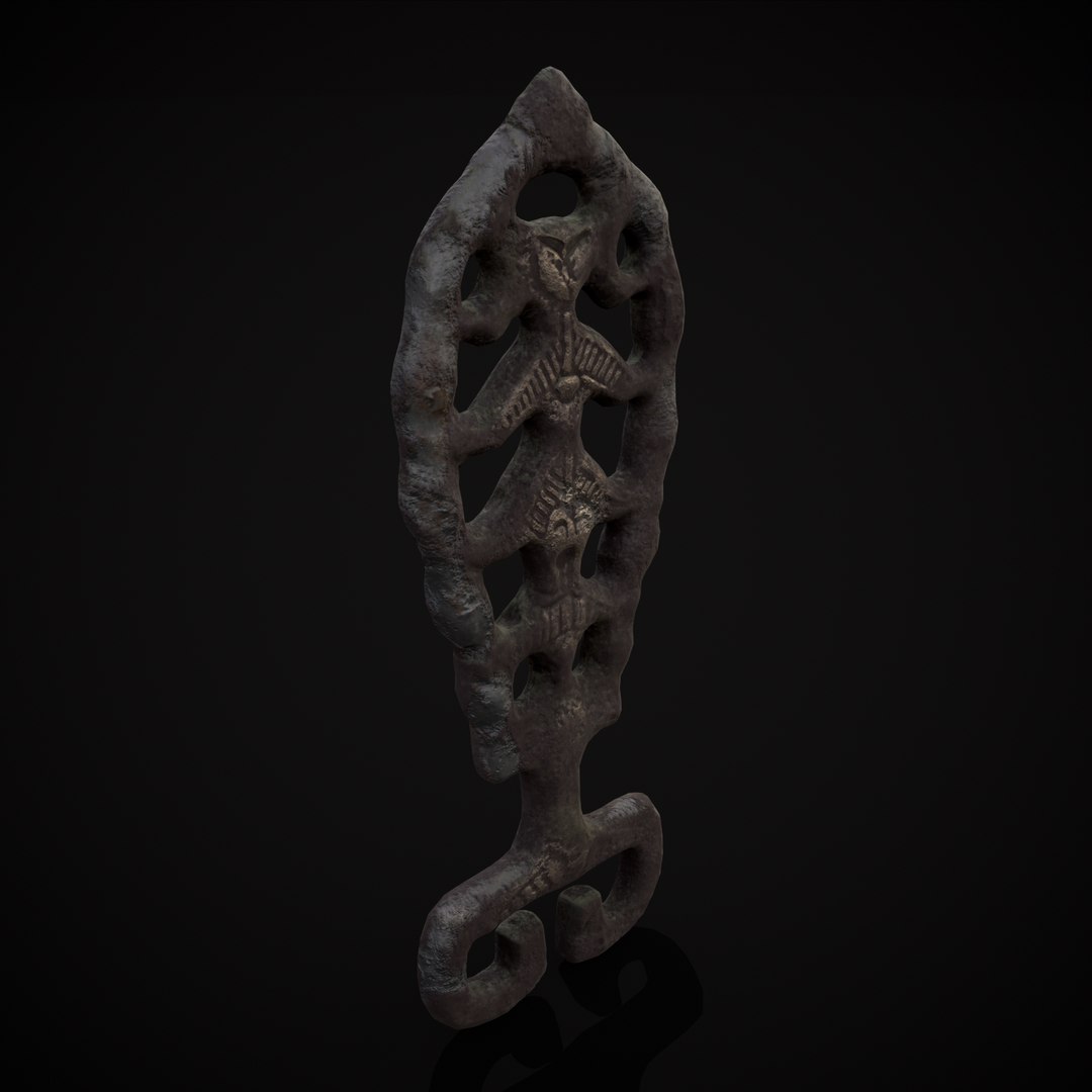 Viking Pendant Key 3D Model - TurboSquid 2095231
