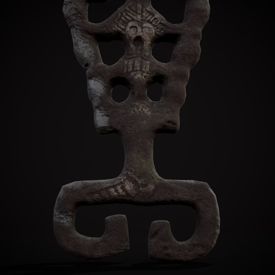 Viking Pendant Key 3D Model - TurboSquid 2095231