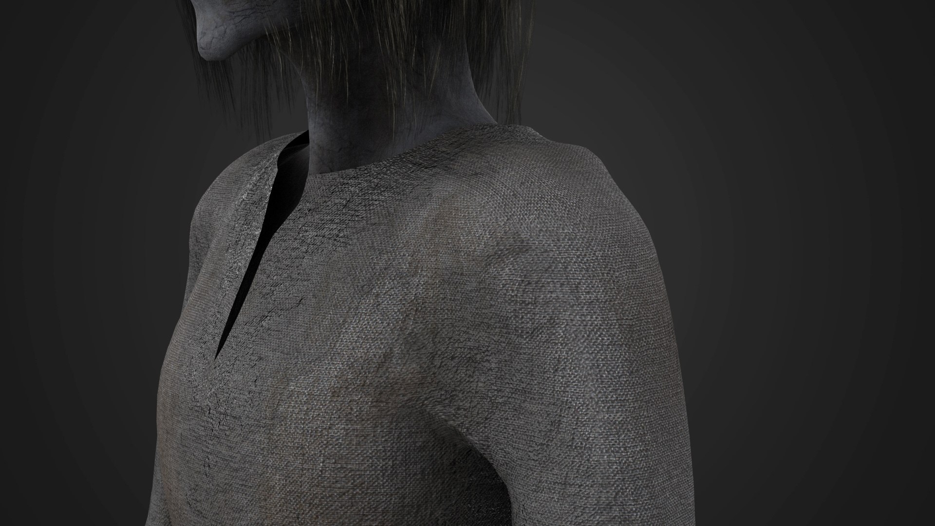 Pbr Zombie Scary Daemon Model - TurboSquid 1556402