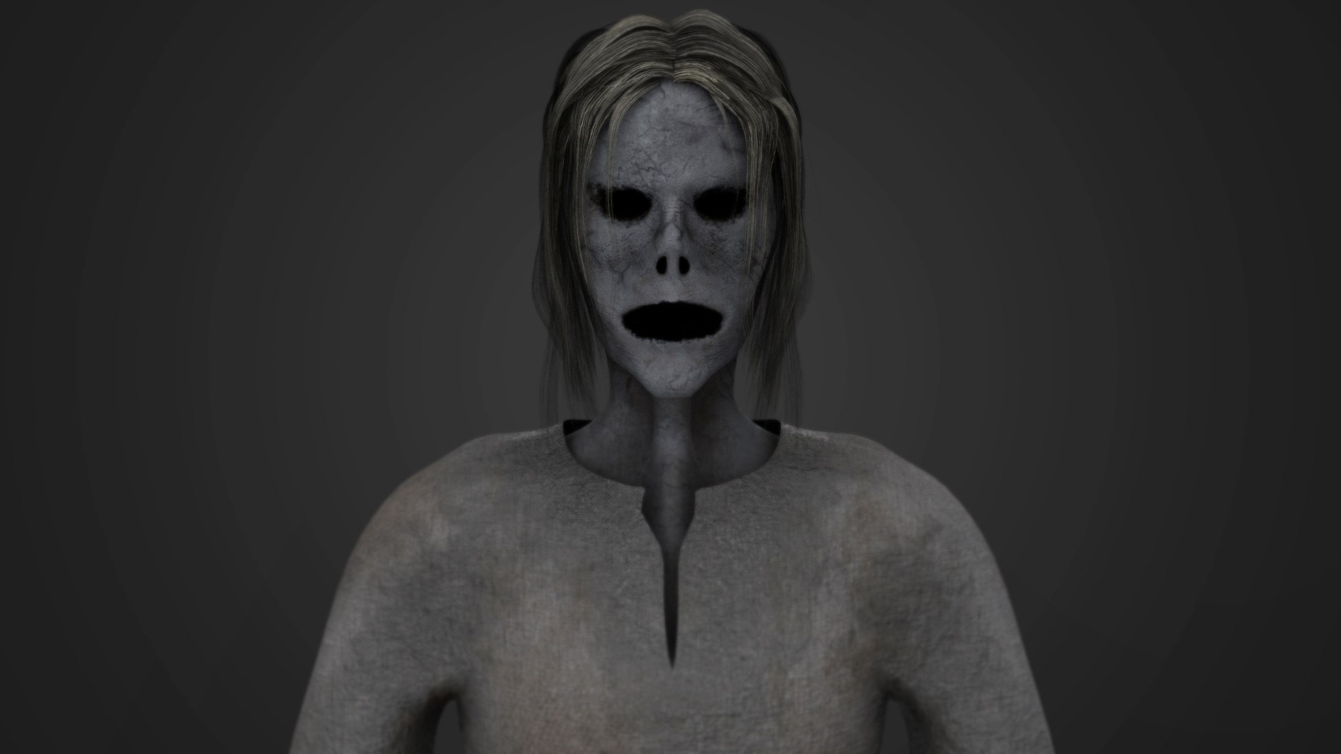 Pbr Zombie Scary Daemon Model - TurboSquid 1556402