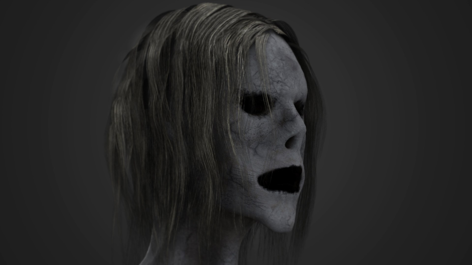 Pbr Zombie Scary Daemon Model - TurboSquid 1556402