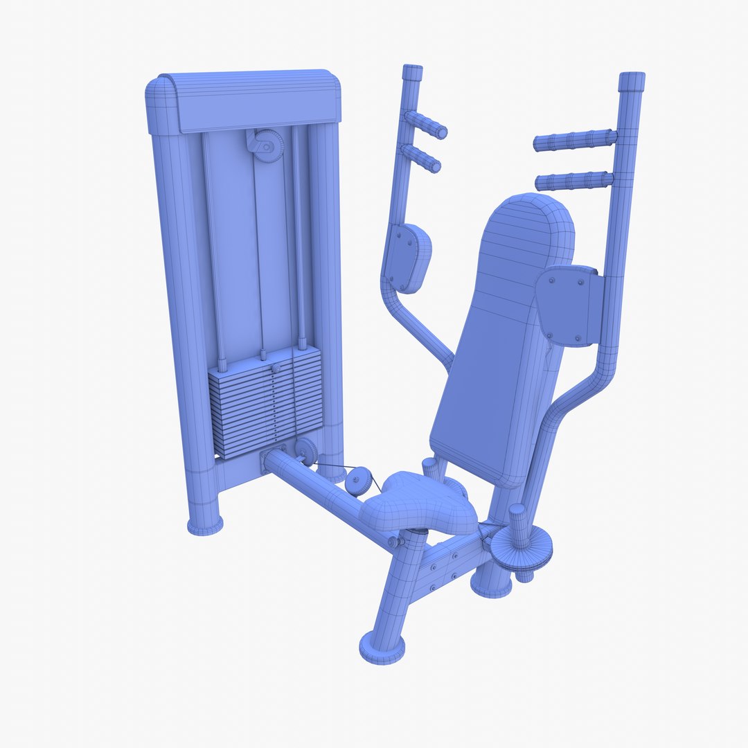 Pec Deck Machine 3D - TurboSquid 2025003