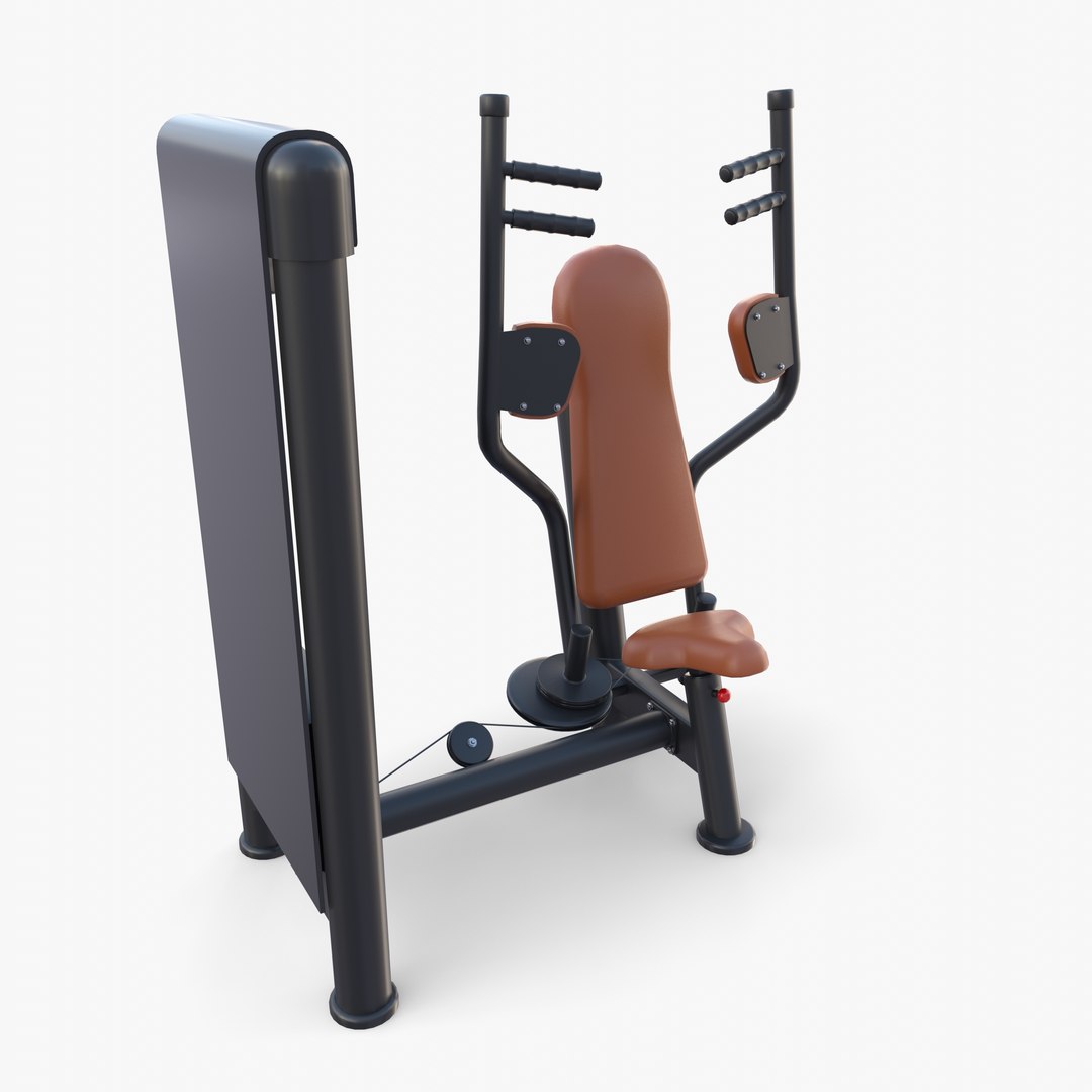 Pec Deck Machine 3D - TurboSquid 2025003