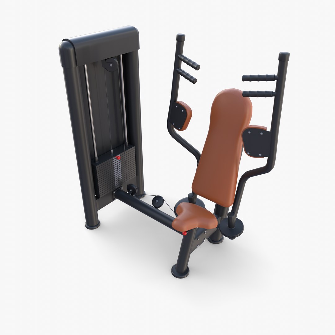 Pec Deck Machine 3D - TurboSquid 2025003