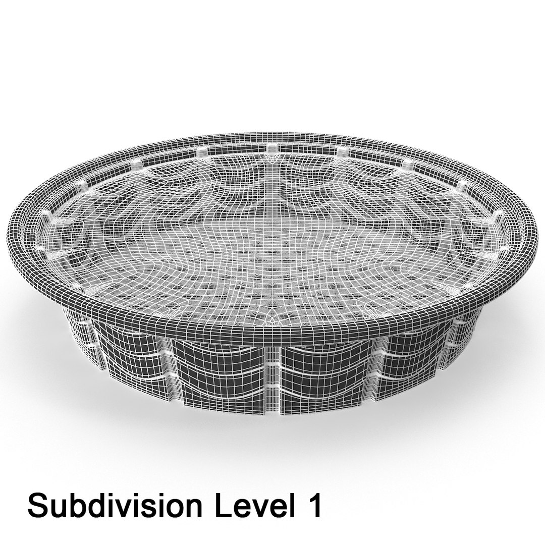 Kiddie Pool 3d Max