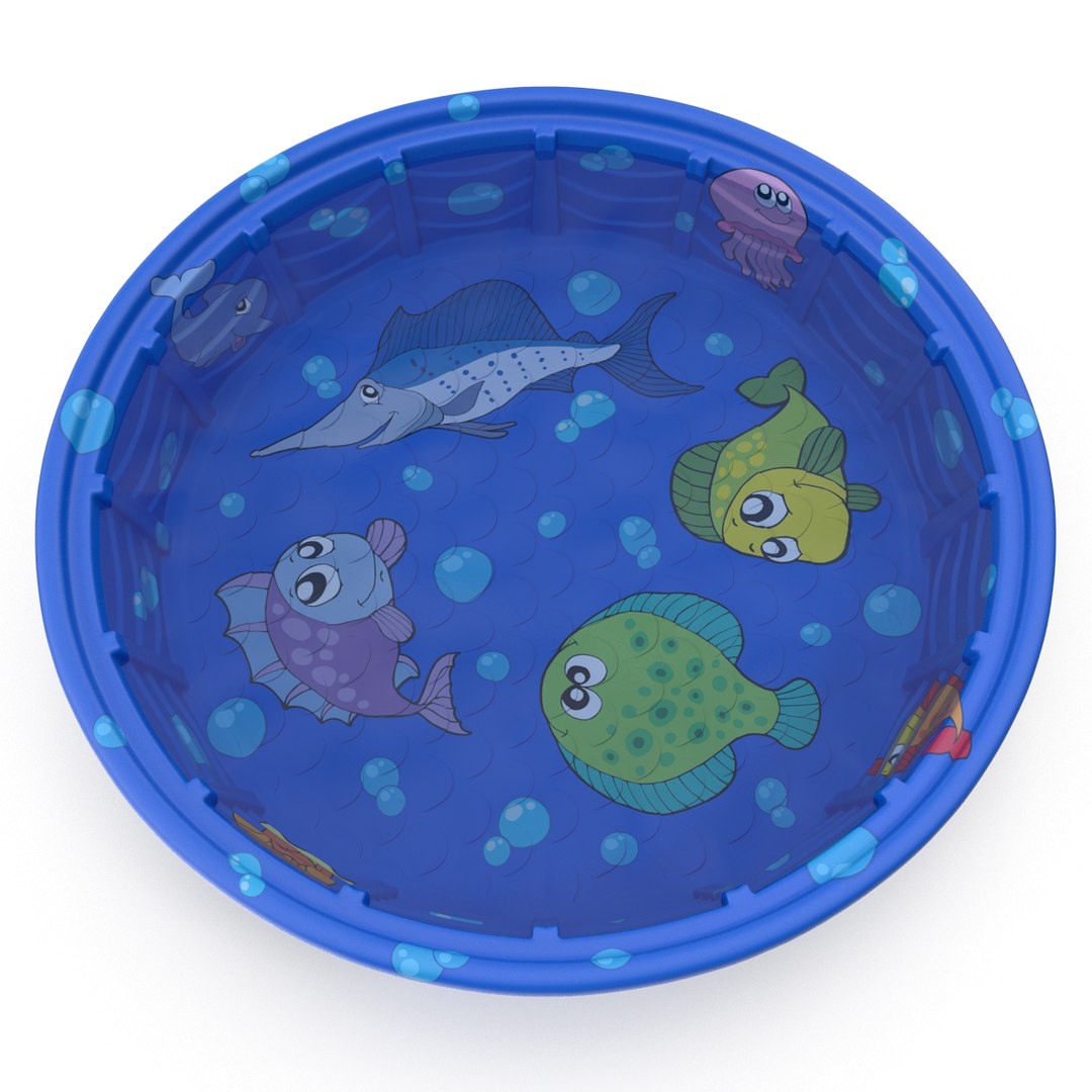Kiddie Pool 3d Max
