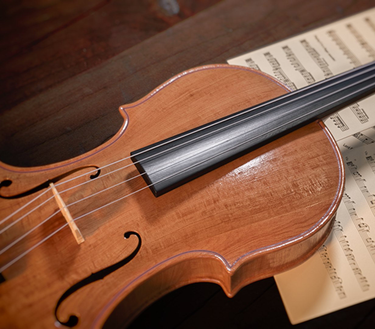 Viola music 3D model - TurboSquid 1613644