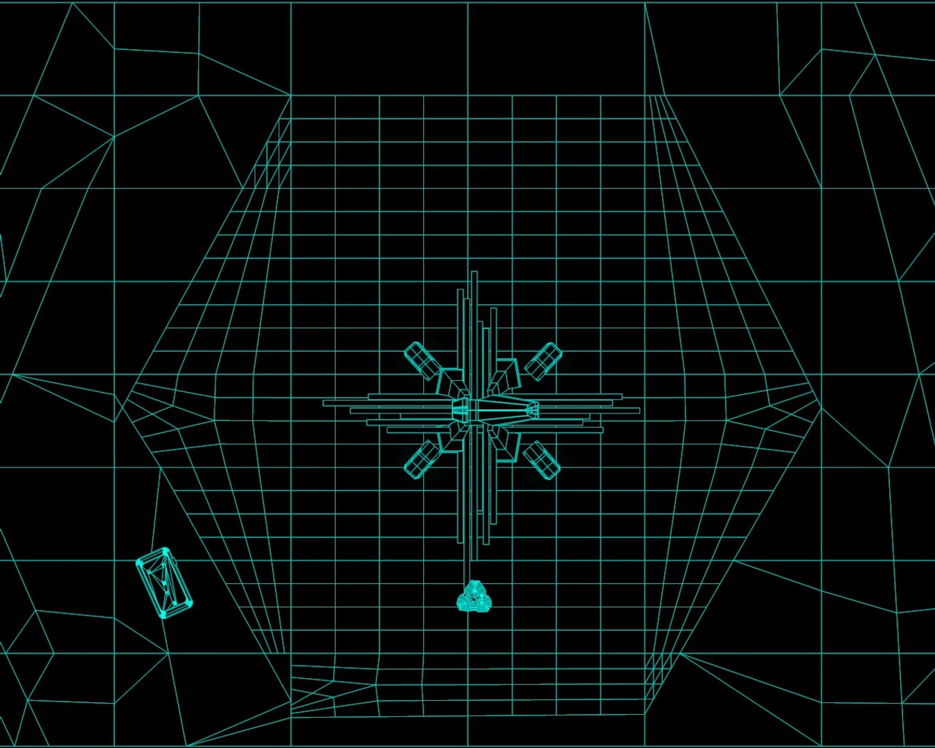 Grid City Tron 3d Model