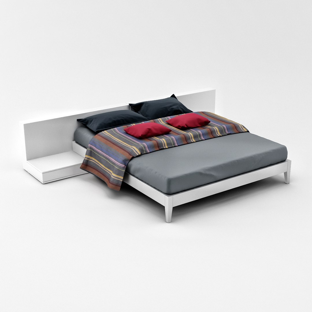 3d Model Levels Bed Large