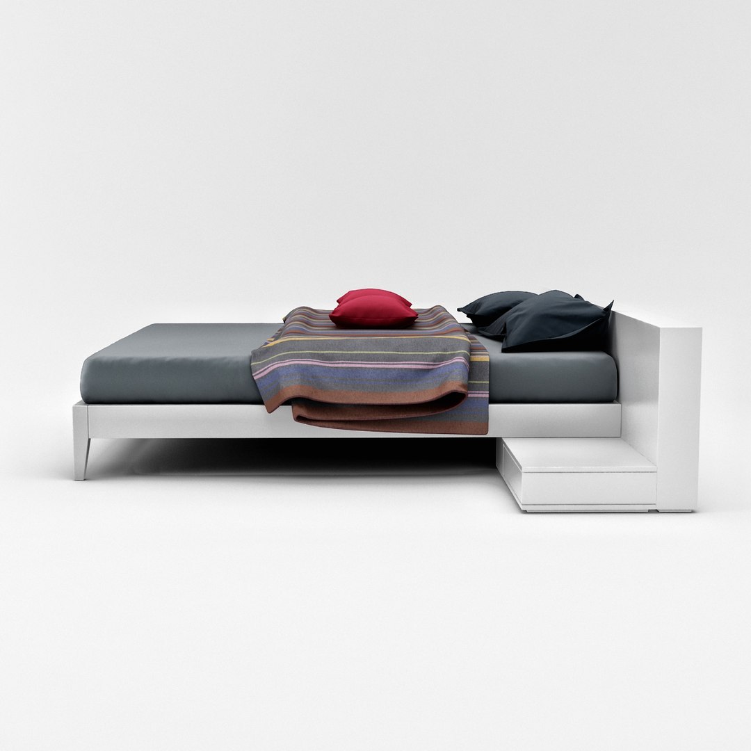 3d Model Levels Bed Large