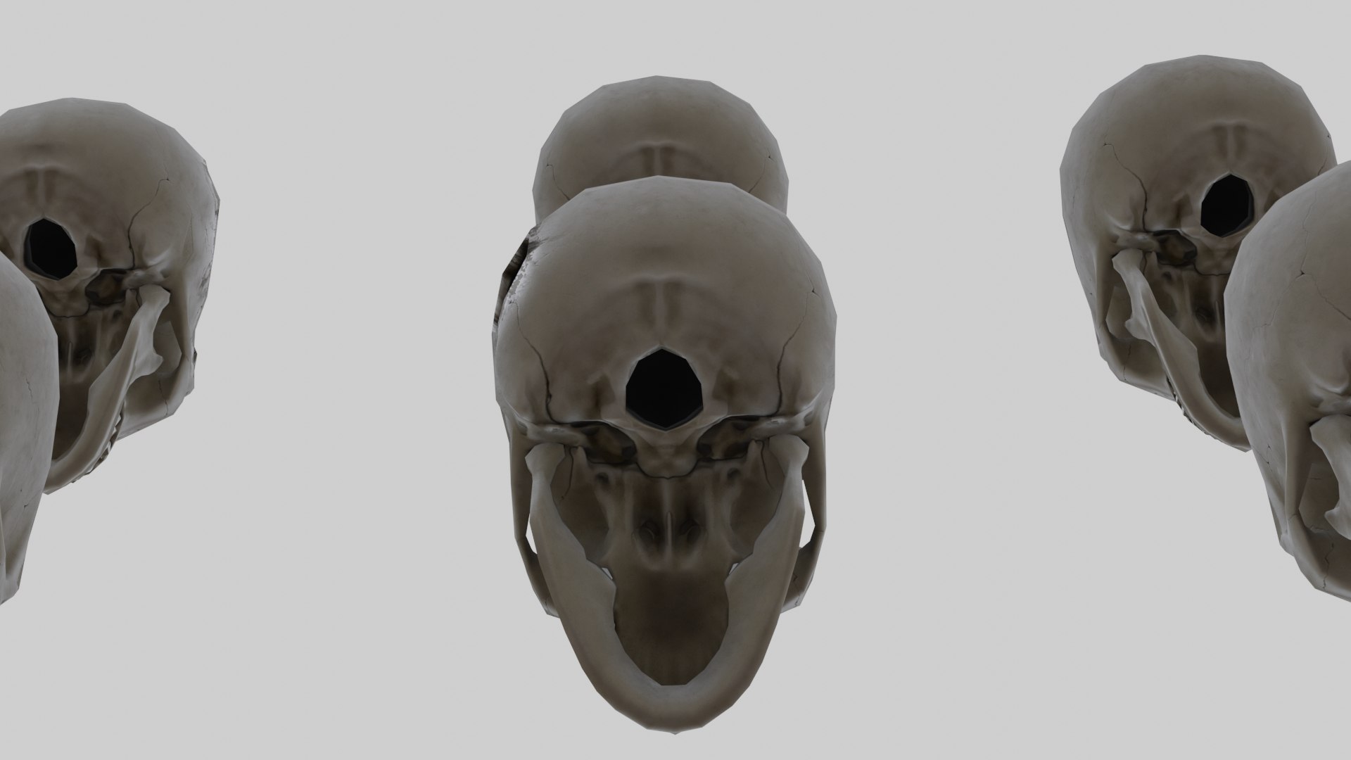 3D Skull Pbr Materials Skins - TurboSquid 1563546