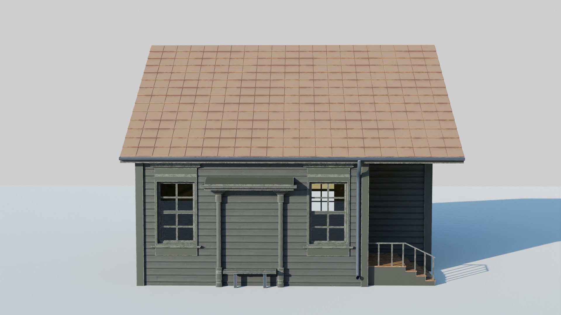 Village House 03 3D Model - TurboSquid 2038801