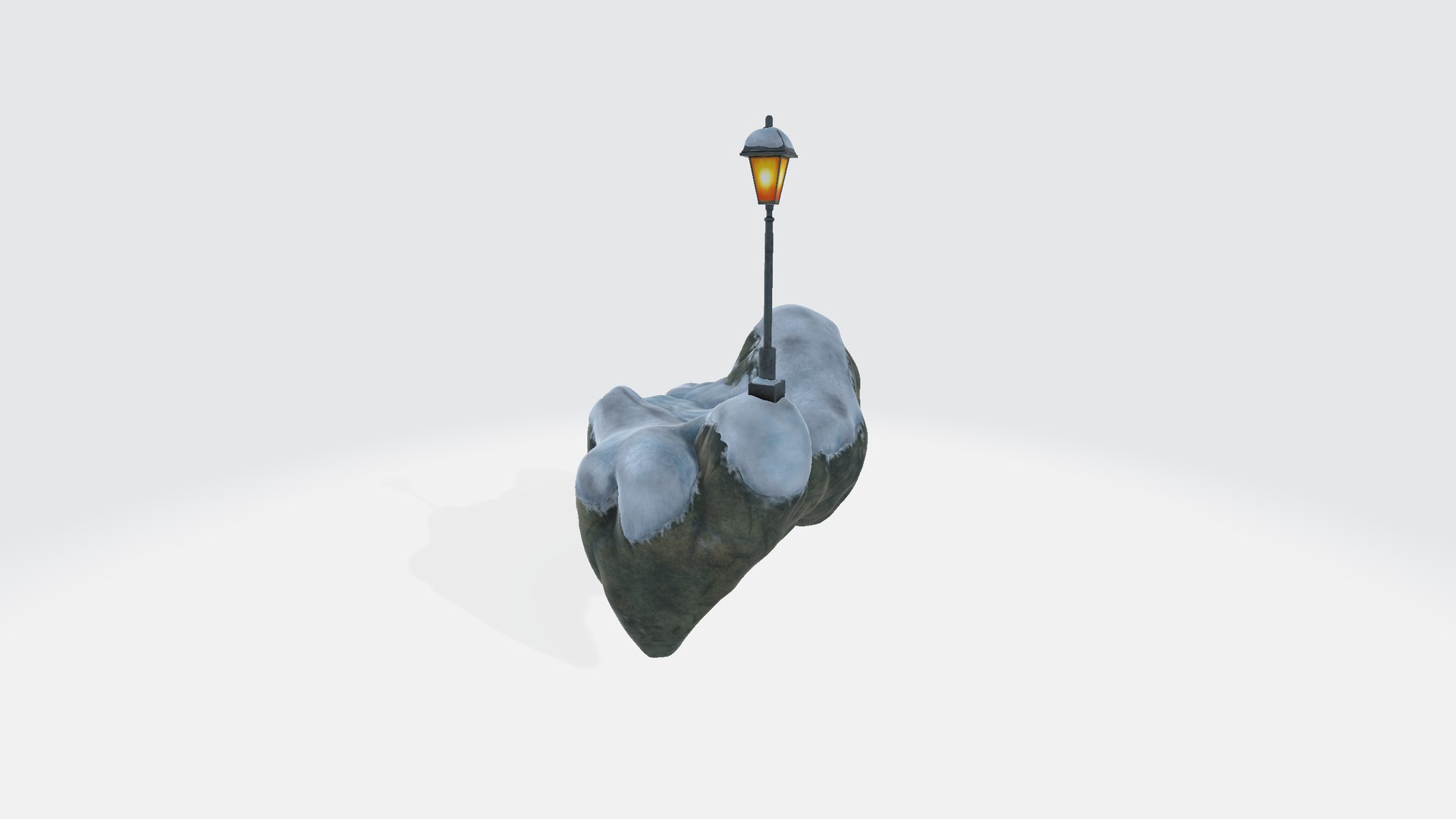 Create Snow Scene 3D Model - TurboSquid 1493726