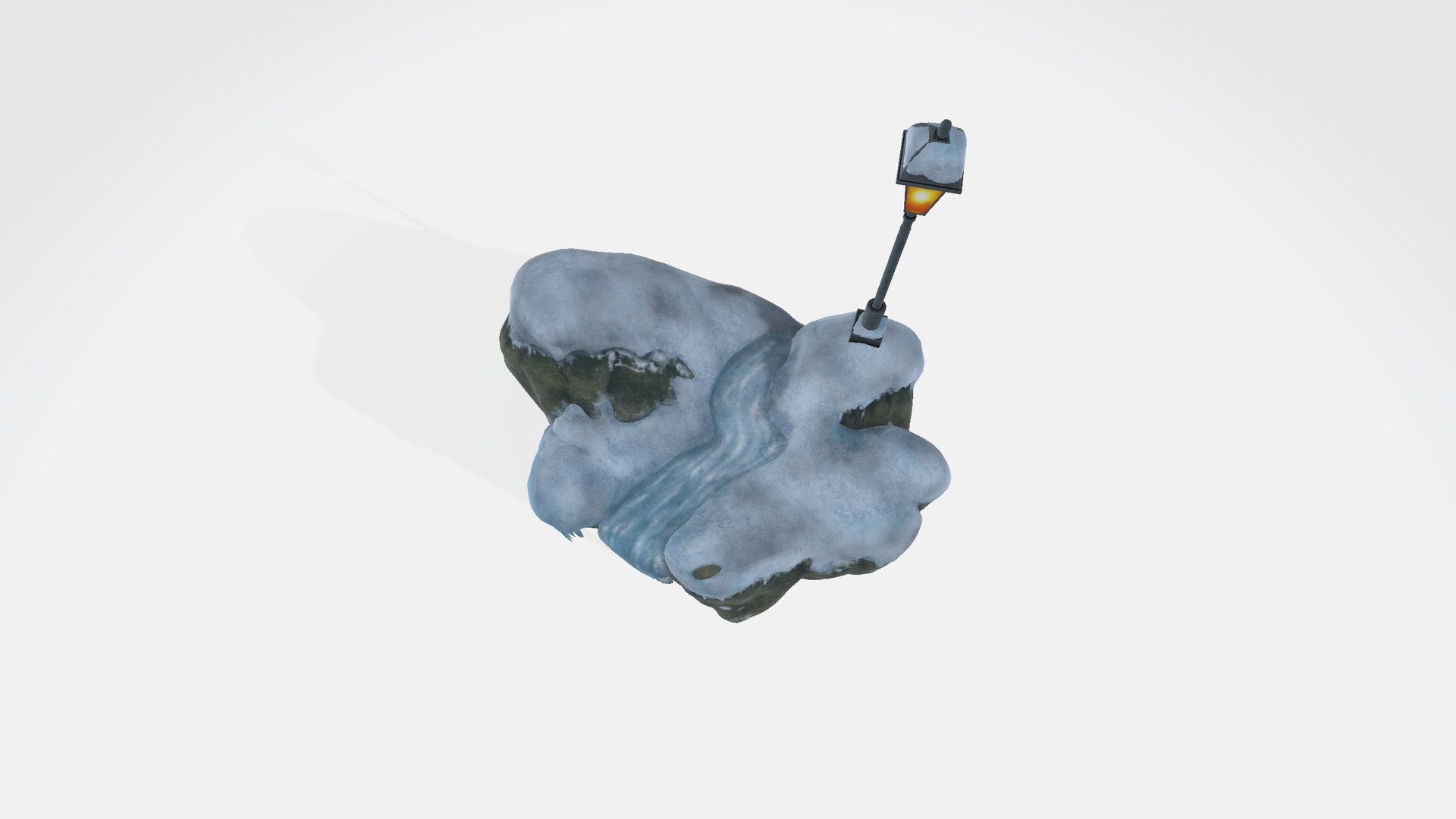 Create Snow Scene 3D Model - TurboSquid 1493726