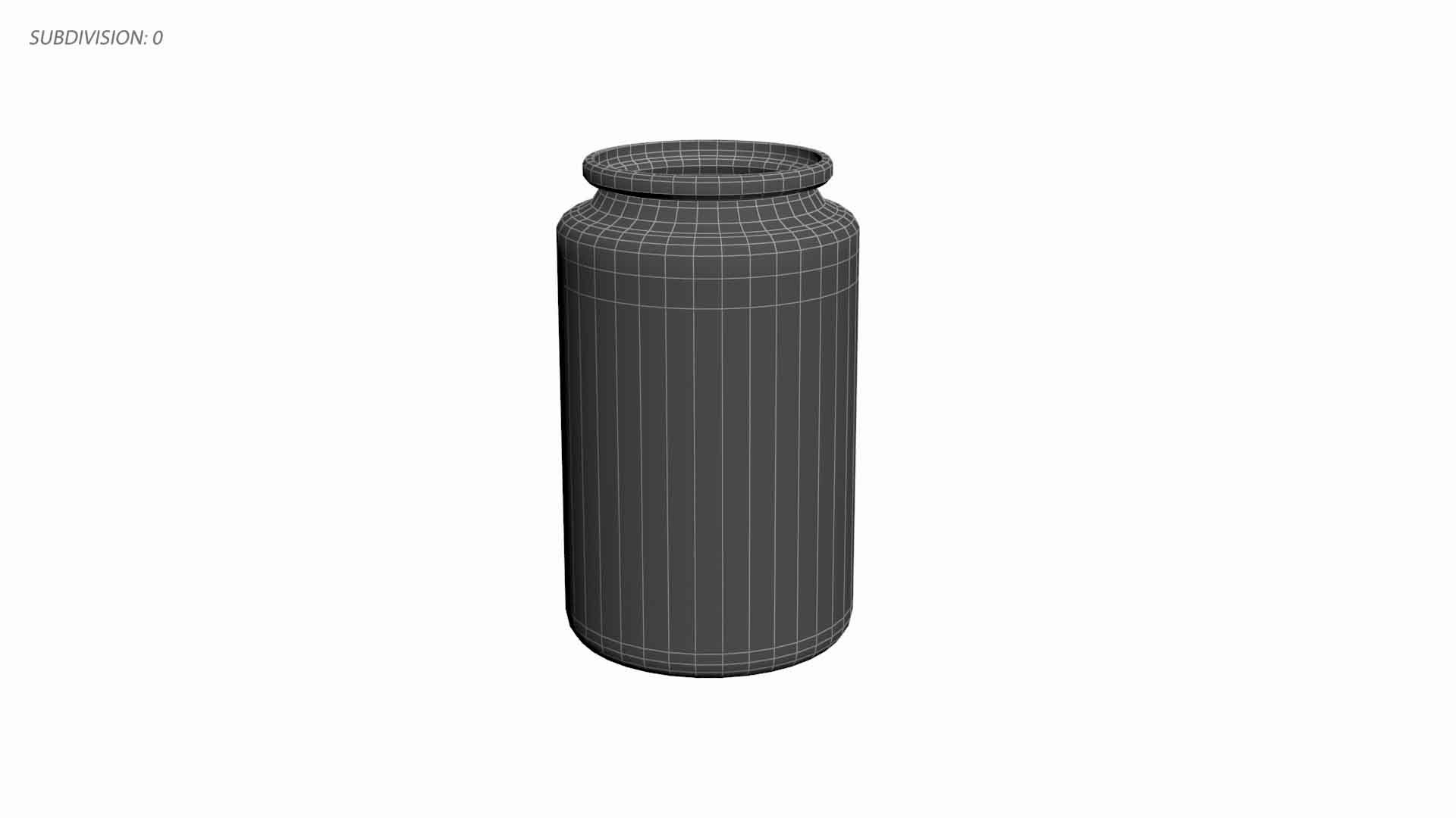 3D Cylinder Empty Container Model - TurboSquid 1720628