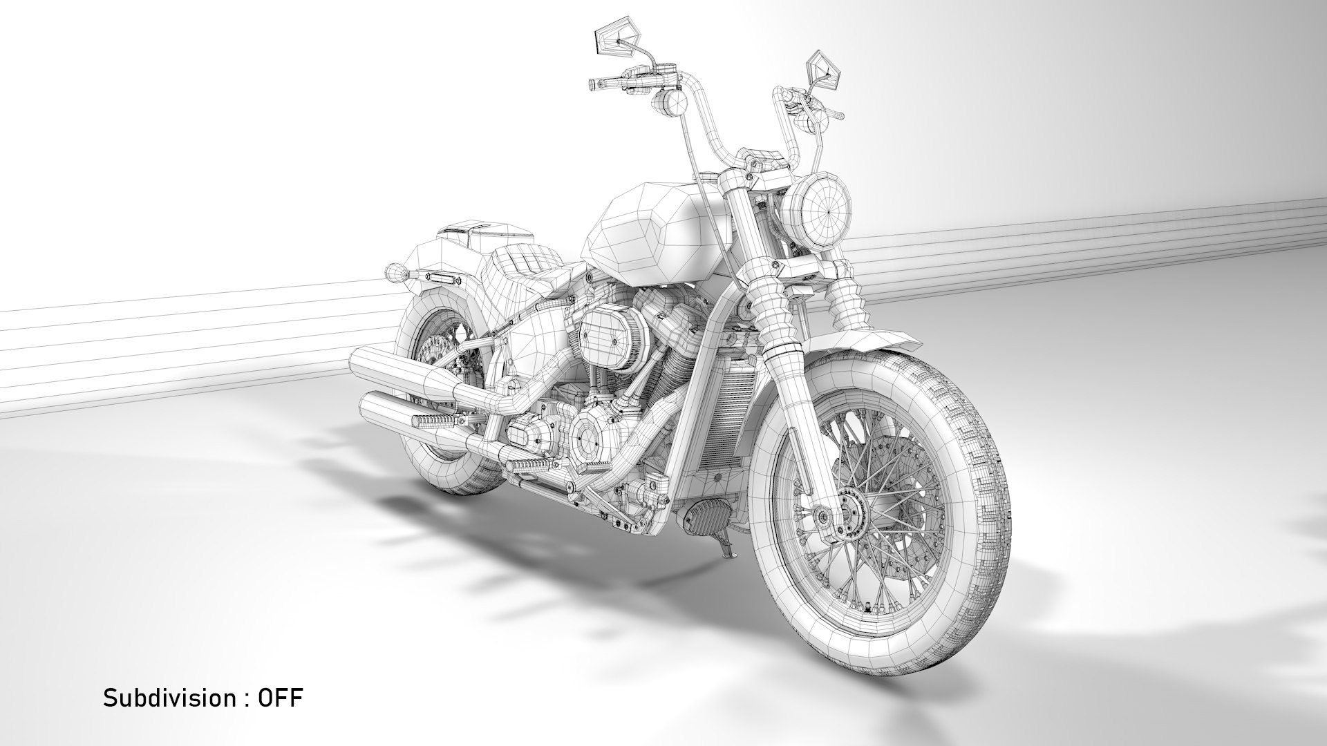 3D Harley Davidson Street Bob 2021 Collection Model - TurboSquid 1791716