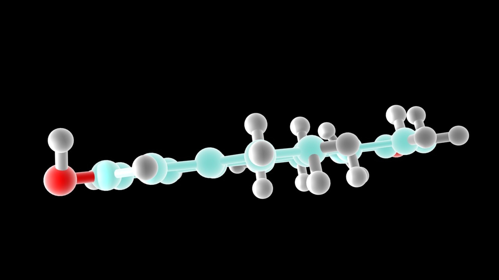 3d Stick Estrogen Molecule