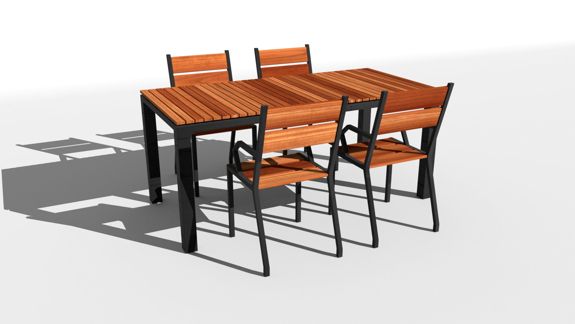 3D Garden Table 2 Model - TurboSquid 2019245