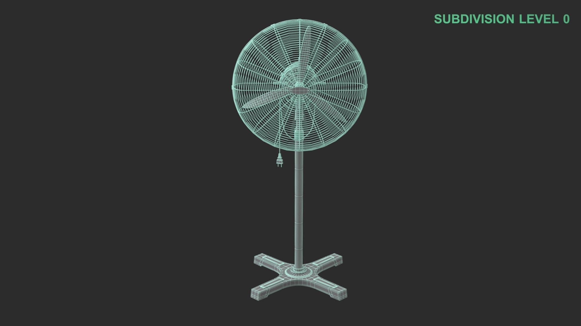 Standing Fan 3D Model - TurboSquid 2352653