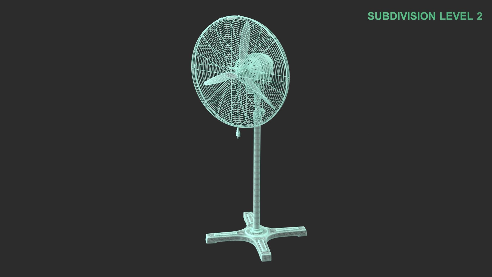 Standing Fan 3D Model - TurboSquid 2352653