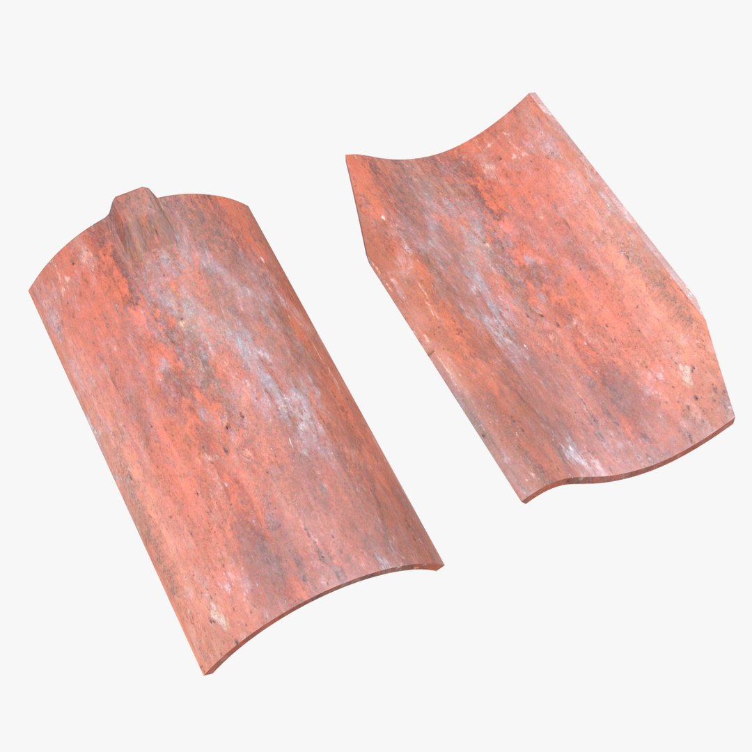 Roof Tiles Model - TurboSquid 2292002