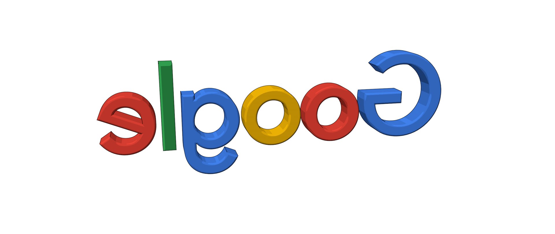 Google Logo 3d LOGO Pbr Model PBR 3D - TurboSquid 2520875
