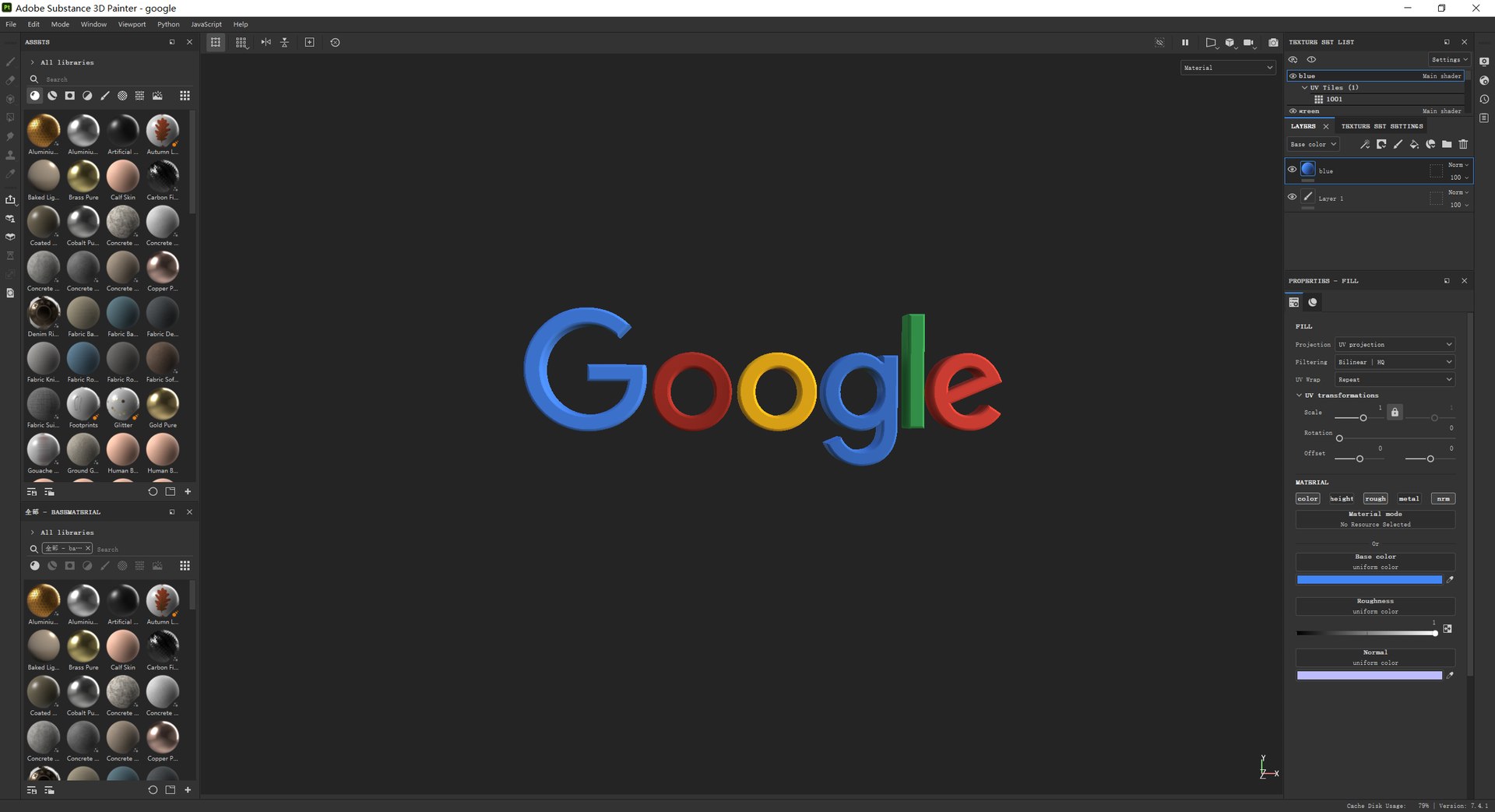 Google Logo 3d LOGO Pbr Model PBR 3D - TurboSquid 2520875