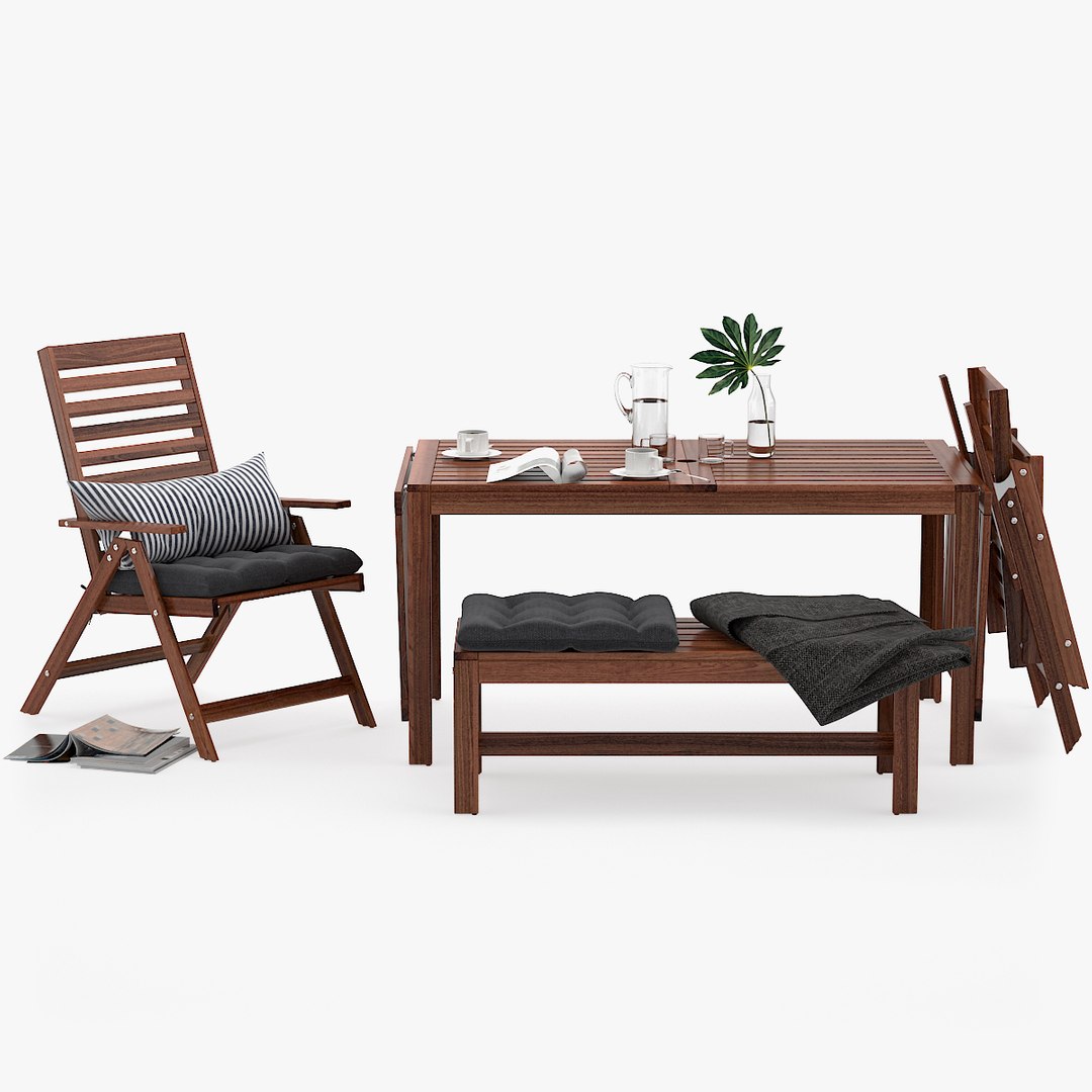 Applaro table ikea 3D model - TurboSquid 1287159