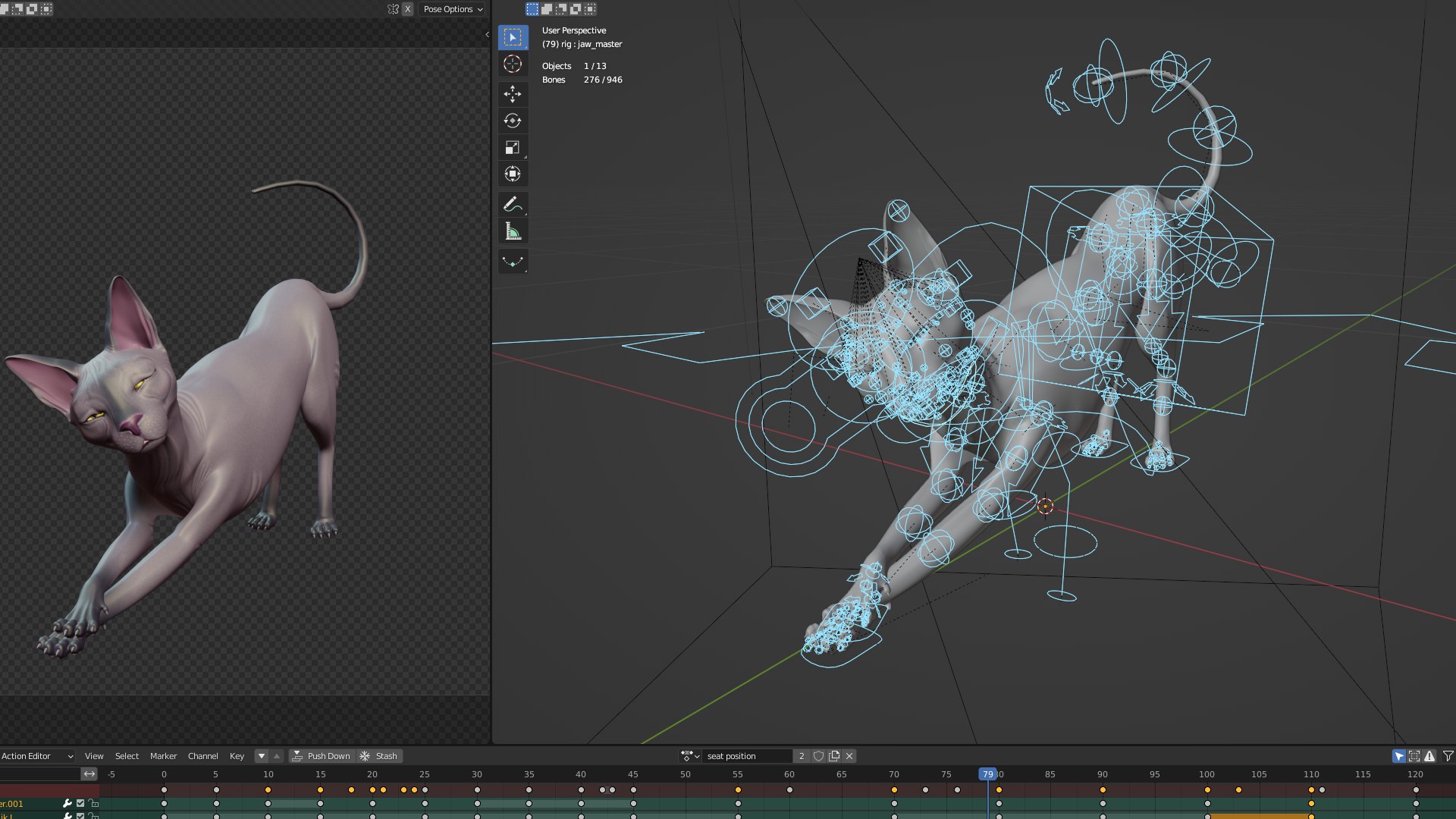 Sphynx cat 3D model - TurboSquid 1985805