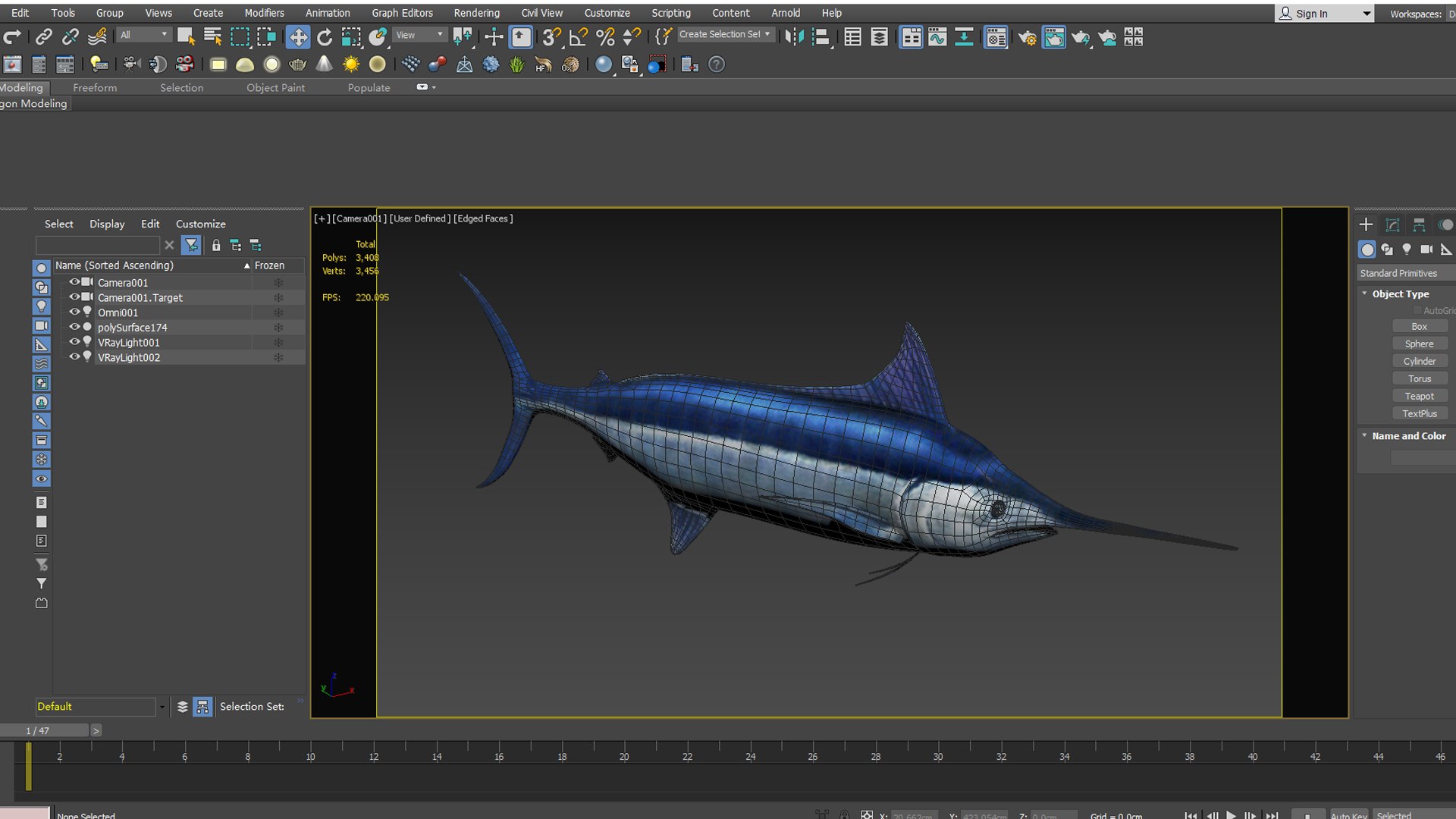 3D swordfish marlin ocean sea fish swim fast model - TurboSquid 2159991