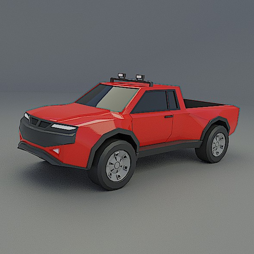 Generic truck concept 3D model - TurboSquid 1645498