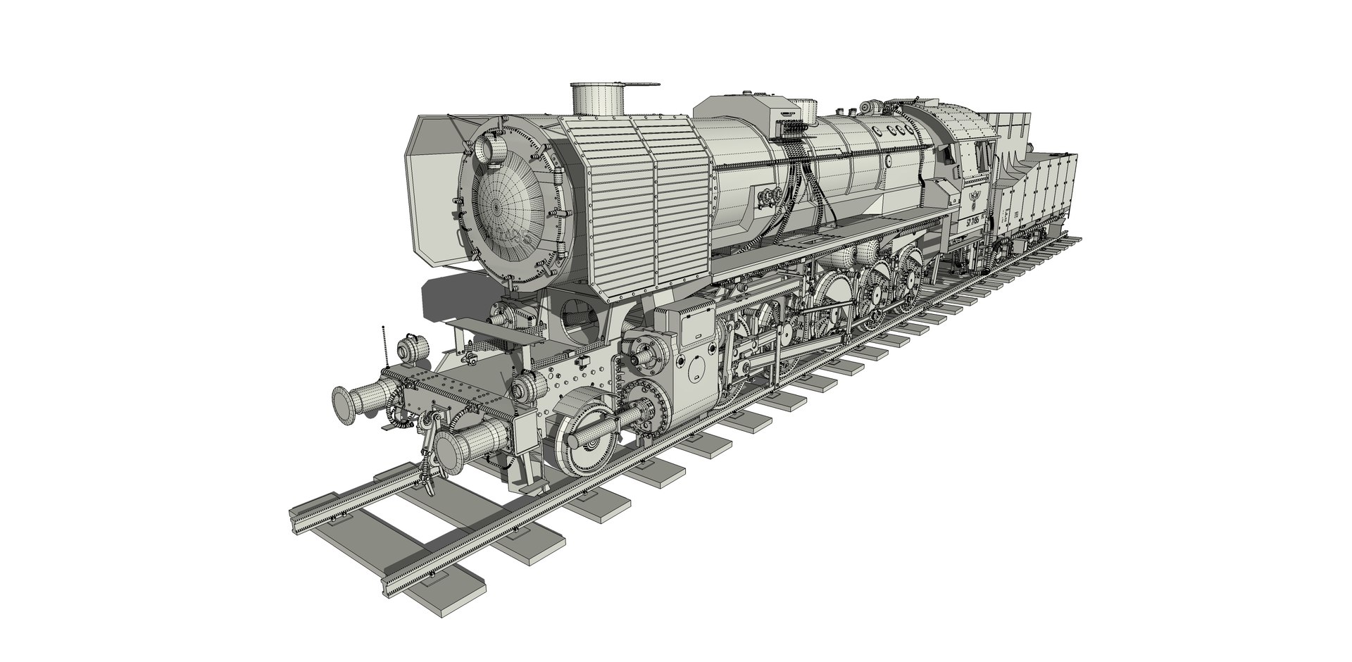 Br52 Engine Model - TurboSquid 1179439